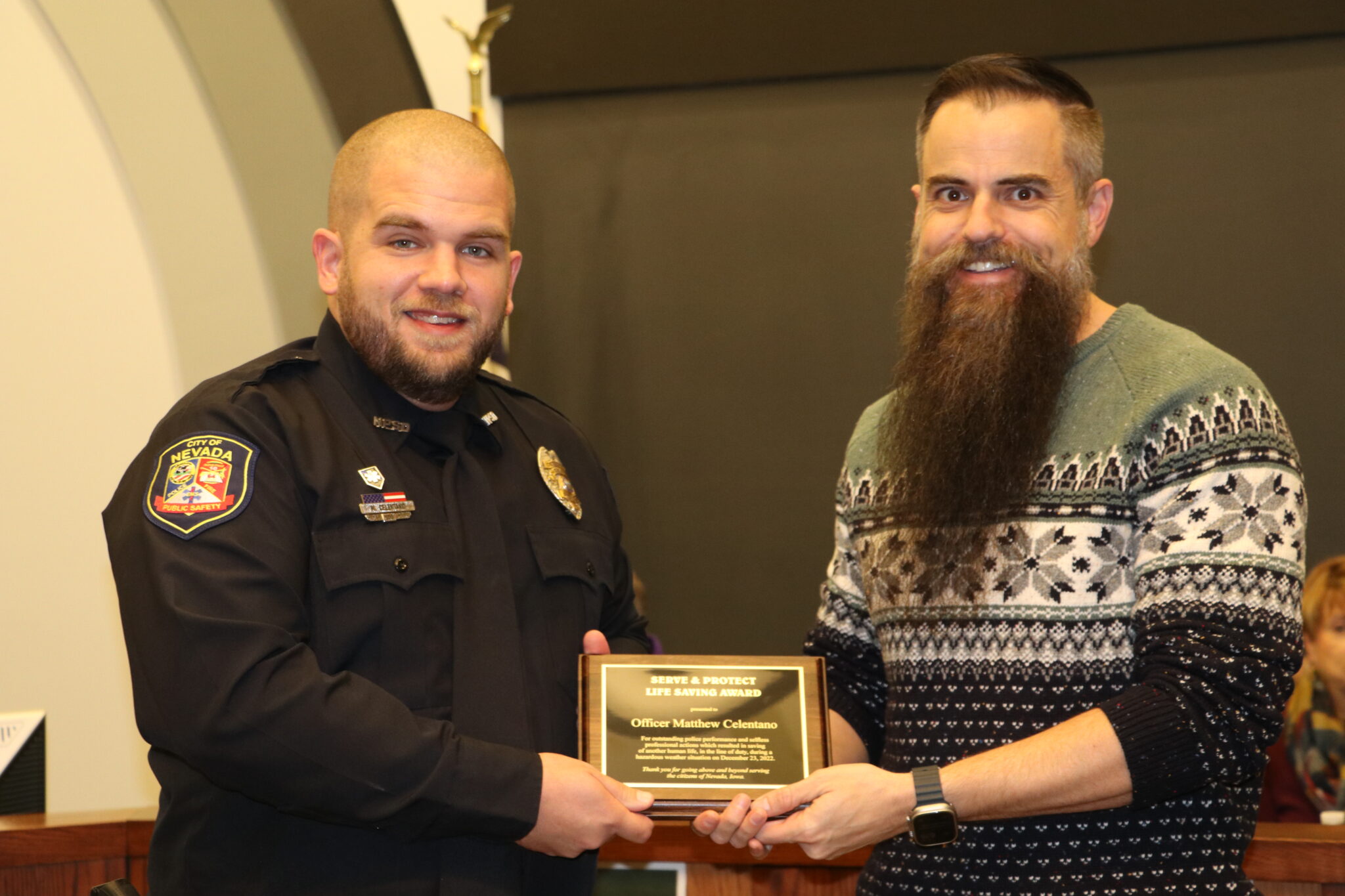 Nevada Police Officers in the News | City of Nevada, Iowa