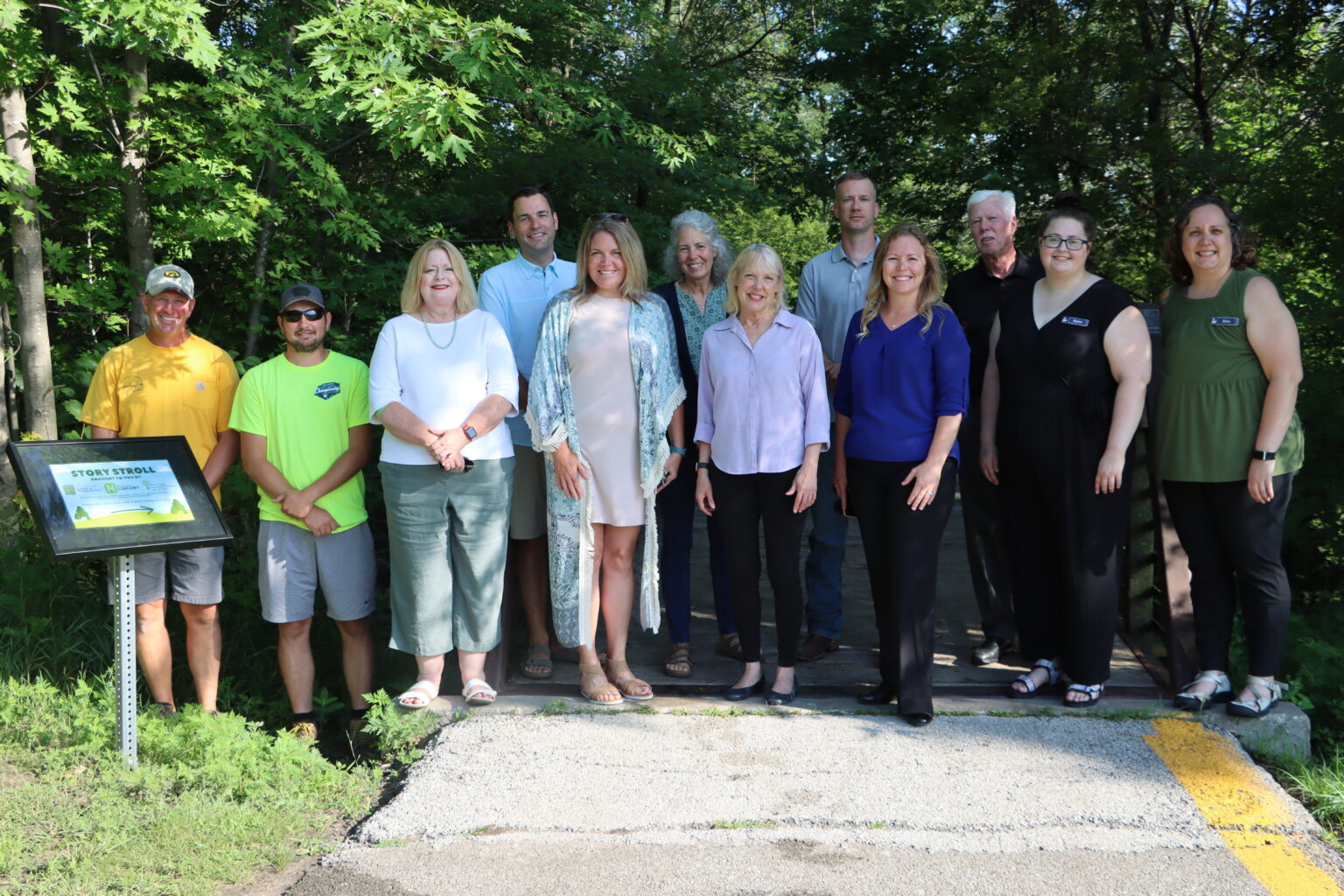 Story Stroll opens to promote literacy and exercise | City of Nevada, Iowa